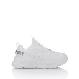 Plein Sport Damen Sneaker "Lo-Top Turnschuhe", Gr. 3801, wei&szlig;, Schuhe