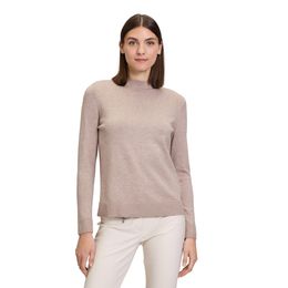 Betty Barclay Damen Strickpullover "Damen mit Stehkragen", beige, Basic, Gr. 40, Strick, Obermaterial: 55% Viskose, 30% Polyester, 15% Polyamid,