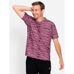 Catamaran Herren Funktionsshirt "Funktions-Shirt", rot, Gr. 48, gemustert, mehrfarbig, meliert, unifarben, 90% Polyester, 10% Elasthan, Shirts