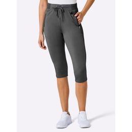 Catamaran Damen Funktionshose, grau, Gr. 52, unifarben, 85% Polyester, 15% Elasthan, Hosen