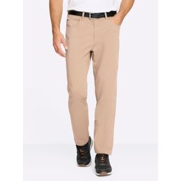 Catamaran Herren Webhosebeige, Gr. 48, unifarben, 98% Baumwolle, 2% Elasthan, Hosen