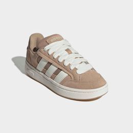 Damen Sneaker "GRAND COURT ALPHA", adidas Sportswear, Gr. 36warm sandstone, sanftes weiß, cardboard, Leder, Synthetik, Schuhe