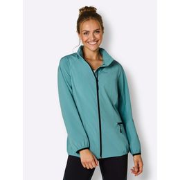 Funktionsjacke Catamaran, Damen, Gr. 54, ozean, 93% Polyester, 7% Elasthan, unifarben, Jacken Funktionsjacke
