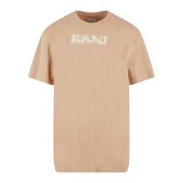 Karl Kani Damen T-Shirt "Karl Kani Herren KM242-027-4 Signature Retro Tee"sand, Gr. XXL, 100% Baumwolle, Shirts
