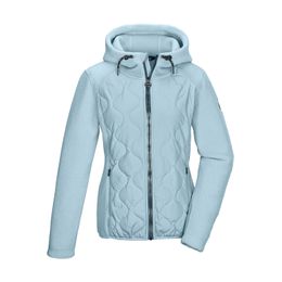 Killtec Damen Fleecejacke "KSW 108 WMN FLC JCKT"hellblau, Gr. 40, Obermaterial: 100% Polyester;Obermaterial 2: 100% Polyester;Futter: 100%