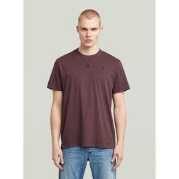 G-Star Raw T-Shirt G-STAR "Nifous T-Shirt", Damen, Gr. L, maroon gd, Obermaterial: 100% Baumwolle, Shirts T-Shirt