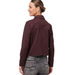 Zero Damen Jackenblazer "Damen mit Klappentaschen", gr&uuml;n, Gr. 44, unifarben, Twill, Obermaterial: 90% Polyester, 5% Elasthan, 4% Viskose, 1% Wolle,