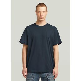 G-Star Raw T-Shirt G-STAR "A Line Loose T-Shirt", Damen, Gr. L, dk patriot blau, Obermaterial: 100% Baumwolle, Shirts T-Shirt