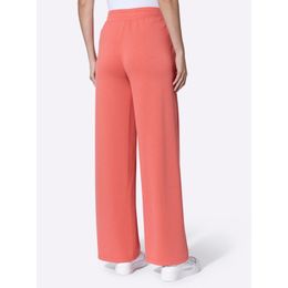 Heine Damen Sweathose, rosa, Gr. 34, unifarben, 55% Viskose, 40% Polyester, 5% Elasthan, Hosen