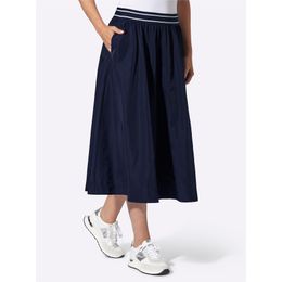 Heine Damen Schlupfrockmarine, Gr. 38, unifarben, 100% Polyester, R&ouml;cke