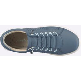 Andrea Conti Damen Sneaker, Gr. 41blau, Glattleder, Leder, Rindsleder, Schuhe