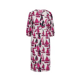 Tchibo - Midikleid mit Print - Damen - Gr. 46 - wei&szlig;