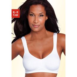Nuance sheego Gro&szlig;e Gr&ouml;&szlig;en T-Shirt-BH, wei&szlig;, Gr&ouml;&szlig;e 80C - Damen