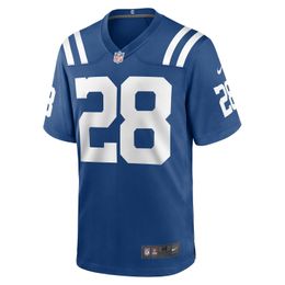 Footballtrikot Nike "Nike Trikot Indianapolis Colts NFL Home Game Jersey Taylor 28", Herren, Gr. L, blau (mehrfarbig), 100% Polyester, Trikots