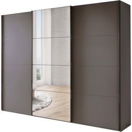 Schwebet&uuml;renschrank Wiemann "Phoenix, Made in Germany, modernes Design, Highlight, Blickfang", havanna, dekor, B:223cm H:217cm T:67cm, Schr&auml;nke, Schwebet&uuml;renschrank, maximaler Staurraum, inkl.Einlegeb&ouml;den, W&auml;scheb&ouml;den u. D&auml;mpfer