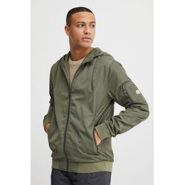 Windbreaker Blend "BHRazy", Herren, Gr. XL, gr&uuml;n (dusty olive gr&uuml;n), 100% Polyester, unifarben, regular fit normal, ohne Ausschnitt, eingesetzt Rippb&uuml;ndchen, Jacken Windbreaker, L&auml;ssige &Uuml;bergangsjacke mit praktischen Rei&szlig;verschlusstaschen