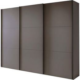 Schwebet&uuml;renschrank Wiemann "Phoenix, Made in Germany, modernes Design, Highlight, Blickfang", havanna, dekor, B:246cm H:217cm T:67cm, Schr&auml;nke, Schwebet&uuml;renschrank, maximaler Staurraum, inkl.Einlegeb&ouml;den, W&auml;scheb&ouml;den u. D&auml;mpfer