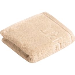 G&auml;stehandtuch Esprit "Modern Solid", beige (sand), B:30cm L:50cm, Frottier, Obermaterial: 85% Baumwolle, 15% Lyocell (TENCEL&trade;), Handt&uuml;cher, vegan produziert