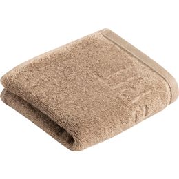 G&auml;stehandtuch Esprit "Modern Solid", braun (mocca), B:30cm L:50cm, Frottier, Obermaterial: 85% Baumwolle, 15% Lyocell (TENCEL&trade;), Handt&uuml;cher, vegan produziert
