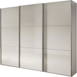 Schwebet&uuml;renschrank Wiemann "Phoenix, Made in Germany, modernes Design, Highlight, Blickfang", champagner, dekor, B:279cm H:236cm T:67cm, Schr&auml;nke, Schwebet&uuml;renschrank, maximaler Staurraum, inkl.Einlegeb&ouml;den, W&auml;scheb&ouml;den u. D&auml;mpfer