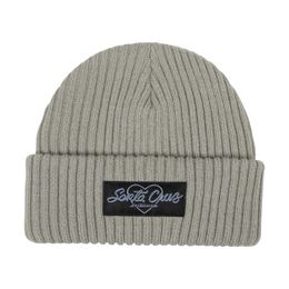 Beanie Santa Cruz "LOVE SCRIPT BEANIE", Damen, alpine frost, Obermaterial: 100% Polyacryl, Mützen Beanie
