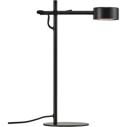 Nordlux LED Tischleuchte "CLYDE", Energieeffizienz: F (A-G), schwarz, 1, &Oslash; 9cm H: 41cm, Leuchten, H&auml;ngeleuchte,+LED,+Dimmer f&uuml;r Stimmungslicht,verstellbar, LED Tischleuchte