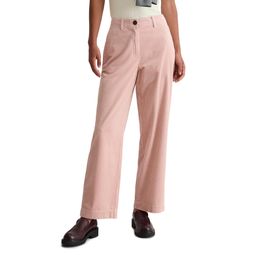 Marc O'Polo Chinohose MARC O'POLO "aus Organic Cotton", Damen, Gr. 40, Normalgrößen, pastel rose, Cord, Obermaterial: 100% Baumwolle, unifarben, loose fit knöchelfrei, Hosen Chinohose