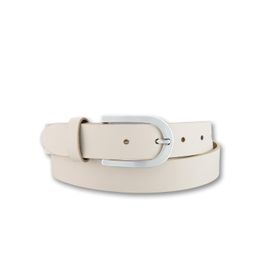 Bernd G&ouml;tz Lederg&uuml;rtel BERND G&Ouml;TZ "Lederg&uuml;rtel mit stilvoller Schlie&szlig;e in Hufeisenform", Damen, Gr. 100, beige, Rindsleder, G&uuml;rtel Lederg&uuml;rtel