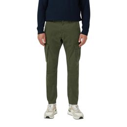 Cargohose s.Oliver, Herren, Gr. 33, L&auml;nge 32, gr&uuml;n (dk olive), Web, Obermaterial: 98% Baumwolle, 2% Elasthan, unifarben, normal lang, Hosen Cargohose, mit Stretch und Viskose