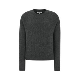 Strickpullover Soft Rebels "Soft Rebels Sweater SRWest", Damen, Gr. S, 659 charcoal melange, Obermaterial: 70% Wolle, 30% Nylon, Pullover Strickpullover