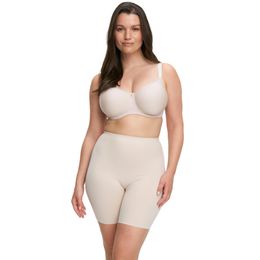 Shapinghose SuSa "Shapewear", Damen, Gr. 46, 1, beige (sand), Obermaterial: 60% Polyamid, 39% Elasthan, 1% Baumwolle, unifarben, figurbetont, Unterhosen, stark formend, Microfaser, elastisch, blickdicht, langes Bein