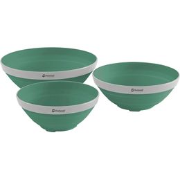 Outwell Collaps Bowl faltbare Sch&uuml;sseln 3er-Set shadow green - Sch&uuml;sseln & Schalen