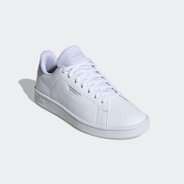 Sneaker adidas Sportswear "URBAN COURT", Damen, Gr. 42, wei&szlig; (ftwwht, silvmt, silvmt), Synthetik, Schuhe Sneaker