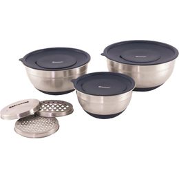 Outwell Chef Bowl Set Schüsselset / Reibenset inklusive Deckeln 9 teilig - Behälter