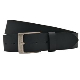 Lederg&uuml;rtel AnnaMatoni "AnnaMatoni Herren Lederg&uuml;rtel Made in Germany 4cm echt Leder", Herren, Gr. TW85 - 100cm Gesamtl&auml;nge, marine 490, 100% Leder, G&uuml;rtel Lederg&uuml;rtel