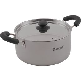 Outwell Feast Aluminiumtopf mit Keramikbeschichtung 3 Liter schwarze Griffe - Camping-T&ouml;pfe