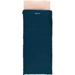 Outwell Contour Lux Deckenschlafsack bis 190 cm Rei&szlig;verschluss rechts dunkelblau - Schlafs&auml;cke