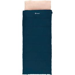 Outwell Contour Lux Deckenschlafsack bis 190 cm Rei&szlig;verschluss links dunkelblau - Schlafs&auml;cke