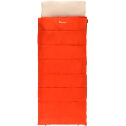 Outwell Contour Lux Deckenschlafsack 220 x 85cm Rei&szlig;verschluss links rot - Schlafs&auml;cke