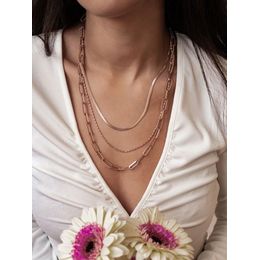 Hey Happiness Necklace 'Timeless Triple' female Gold size Onesize