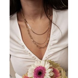 Hey Happiness Necklace 'Timeless Triple' female Gold size Onesize