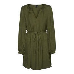 V&eacute;ro Moda Vero Moda Kleid 'VMMeloney' Damen Gr&ouml;&szlig;e 36 khaki Sommerkleid
