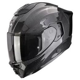 Scorpion EXO-1500 Carbon Air Solid Integralhelm Schwarz XS