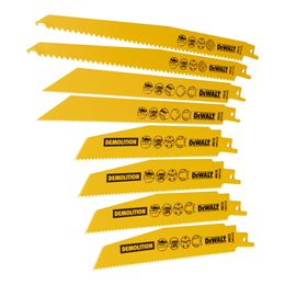 Dewalt Säbelsägeblätter BIM, Set 8-tlg. (DT2442-QZ)