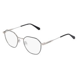 Calvin Klein Jeans CKJ22220 Brille Unisex | Fassung: Vollrand, Quadratisch, Schwarz Silber
