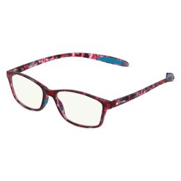 Lesebrille Kodak CF10000 | Damen | Fassung: Quadratisch, TR90, Lila Havanna