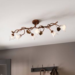 Lamkur Deckenleuchte Siena, Florentiner-Stil sechsflammig