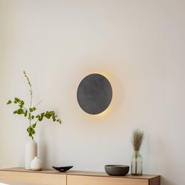 TK Lighting Wandleuchte Lunia New, schwarz, &Oslash; 20 cm