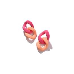 Sohi Earrings female Orange, Pink size Onesize