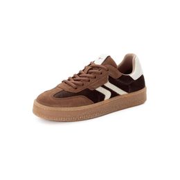 Tamaris Sneaker Damen Gr&ouml;&szlig;e 41 beige / braun / schoko